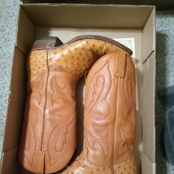 El Dorado | Shoes | El Dorado Brand Ostrich Boots | Poshmark